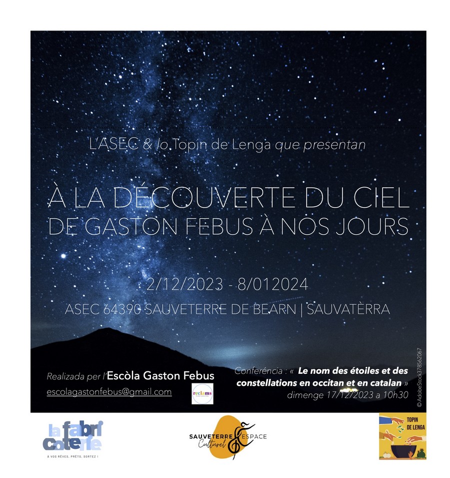 Exposition « A la découverte du ciel de Gaston Fébus à nos Jours " à ...