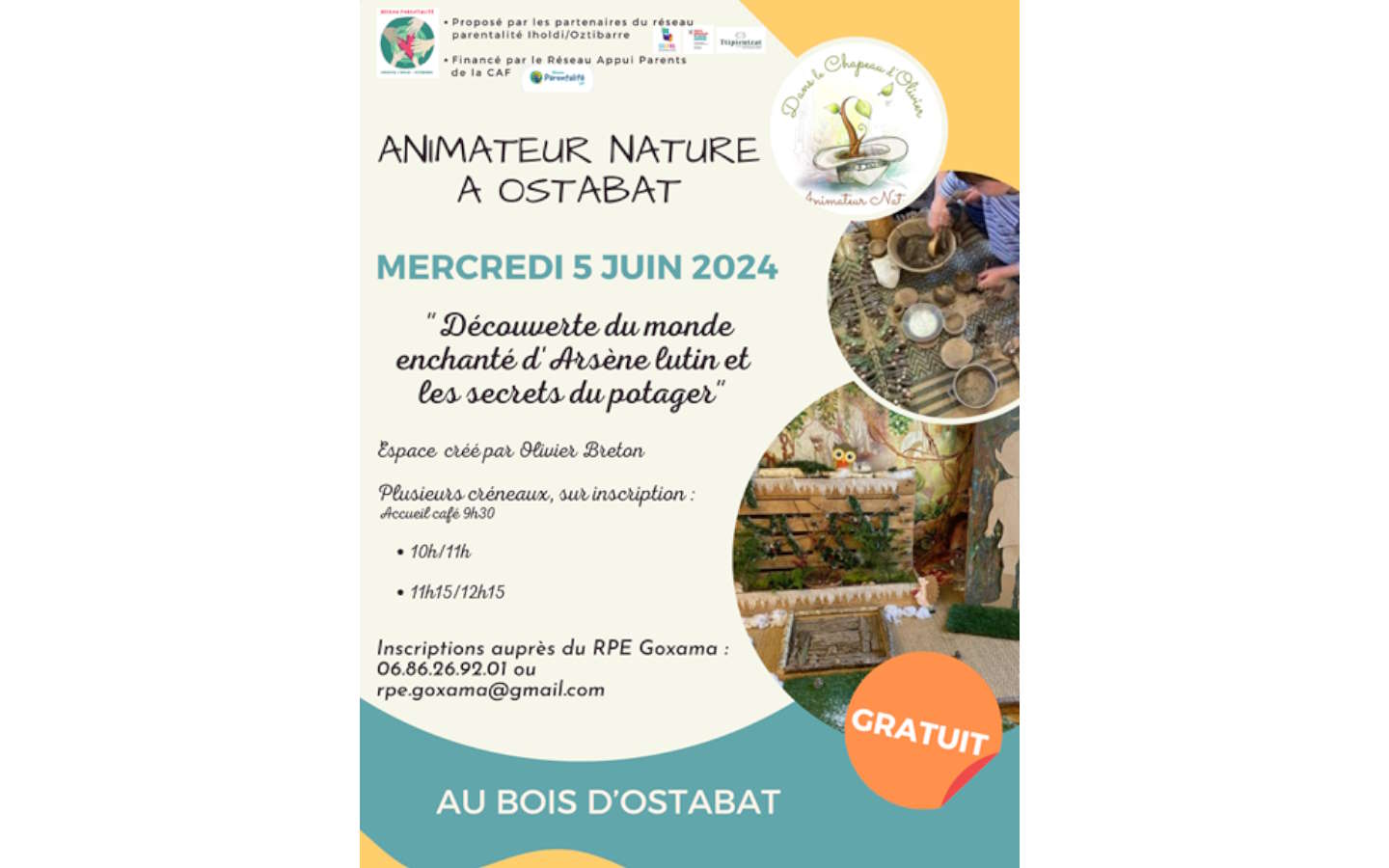 Animation : "Découverte du monde enchanté d'Arsène lutin et les secrets ...