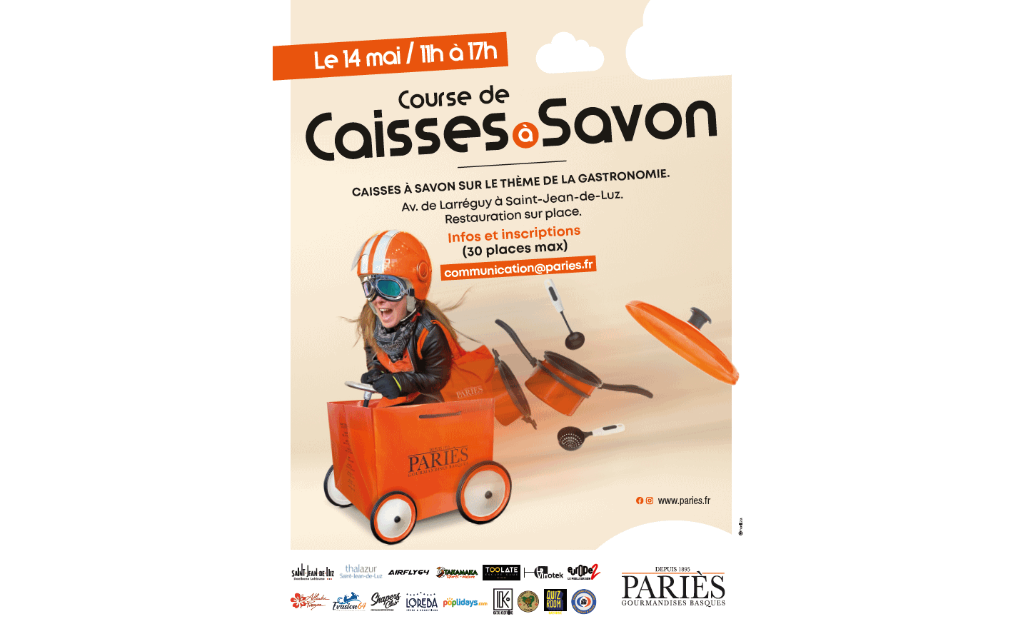 Course de caisses à savon de la Maison Pariès à SAINT-JEAN-DE-LUZ (64 ...