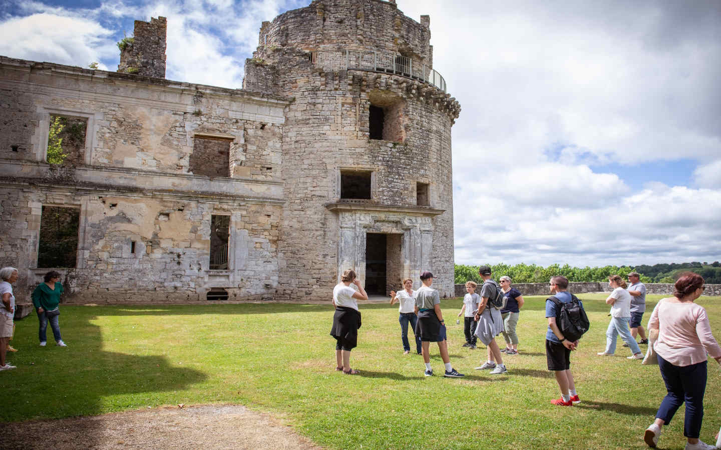 Visite du château de Gramont en BIDACHE (64) | Eventos