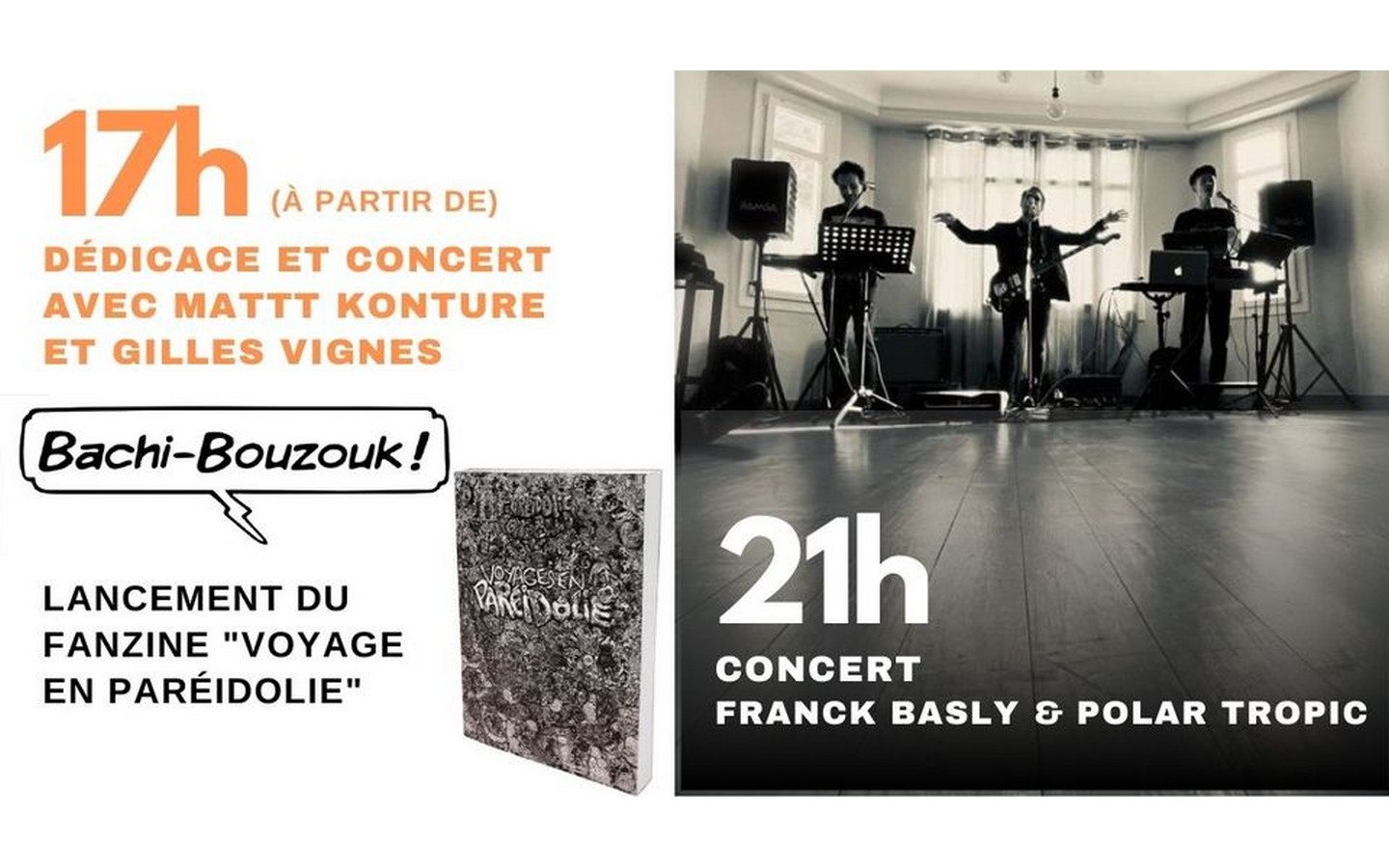 Lancement Fanzine + Concert à PAU (64) | Animations