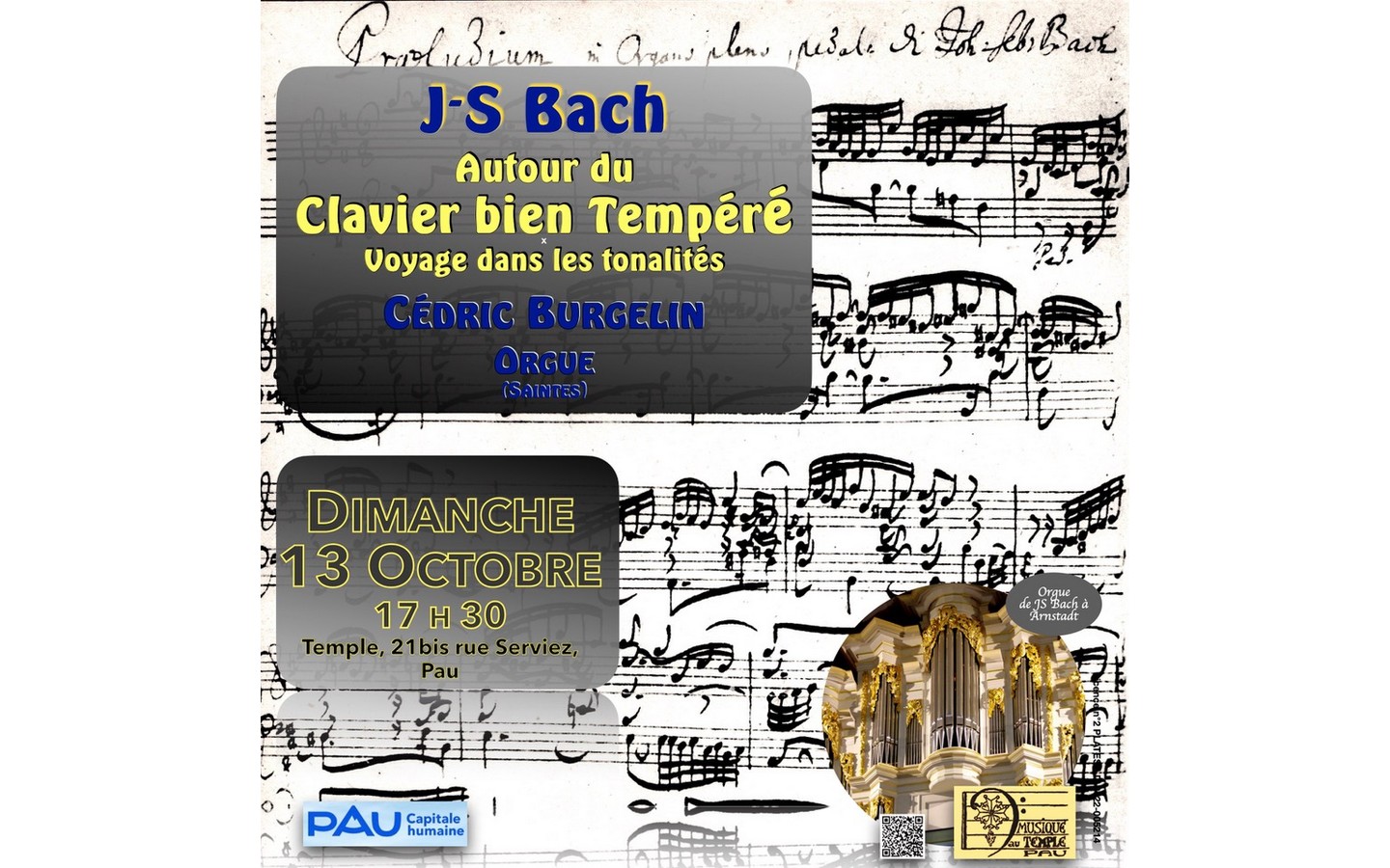 JS Bach - Autour du Clavier Bien Tempéré - Voyage dans les tonalités ...