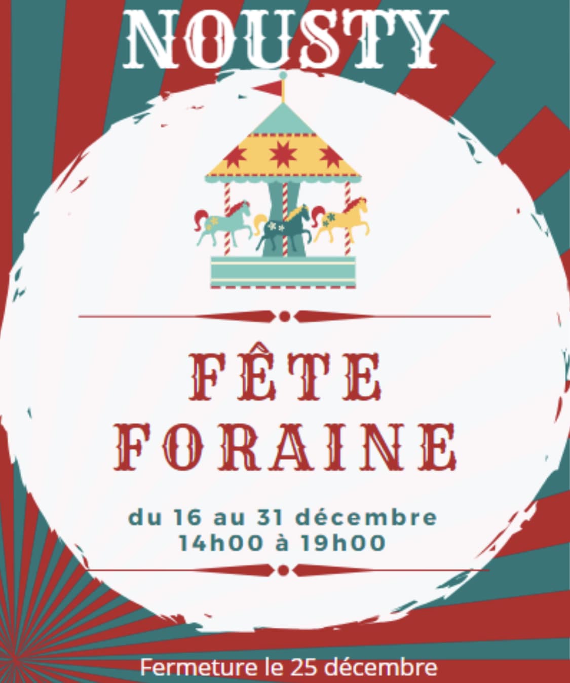 Fête foraine à NOUSTY (64) | Animations