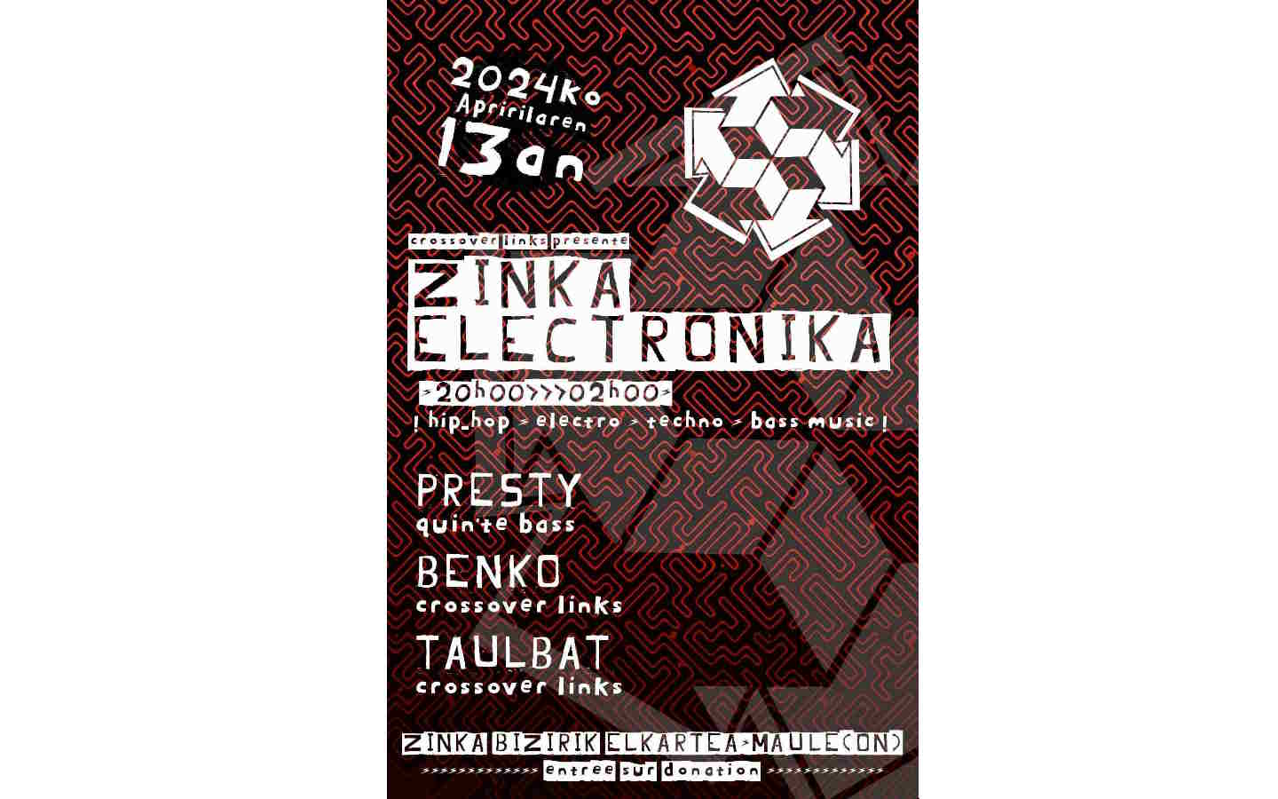 Zinka électronika en MAULEON-LICHARRE (64) | Eventos