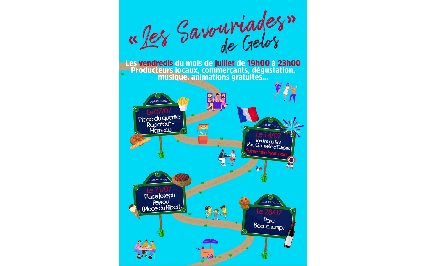 Les Savouriades de Gelos à GELOS (64) | Animations