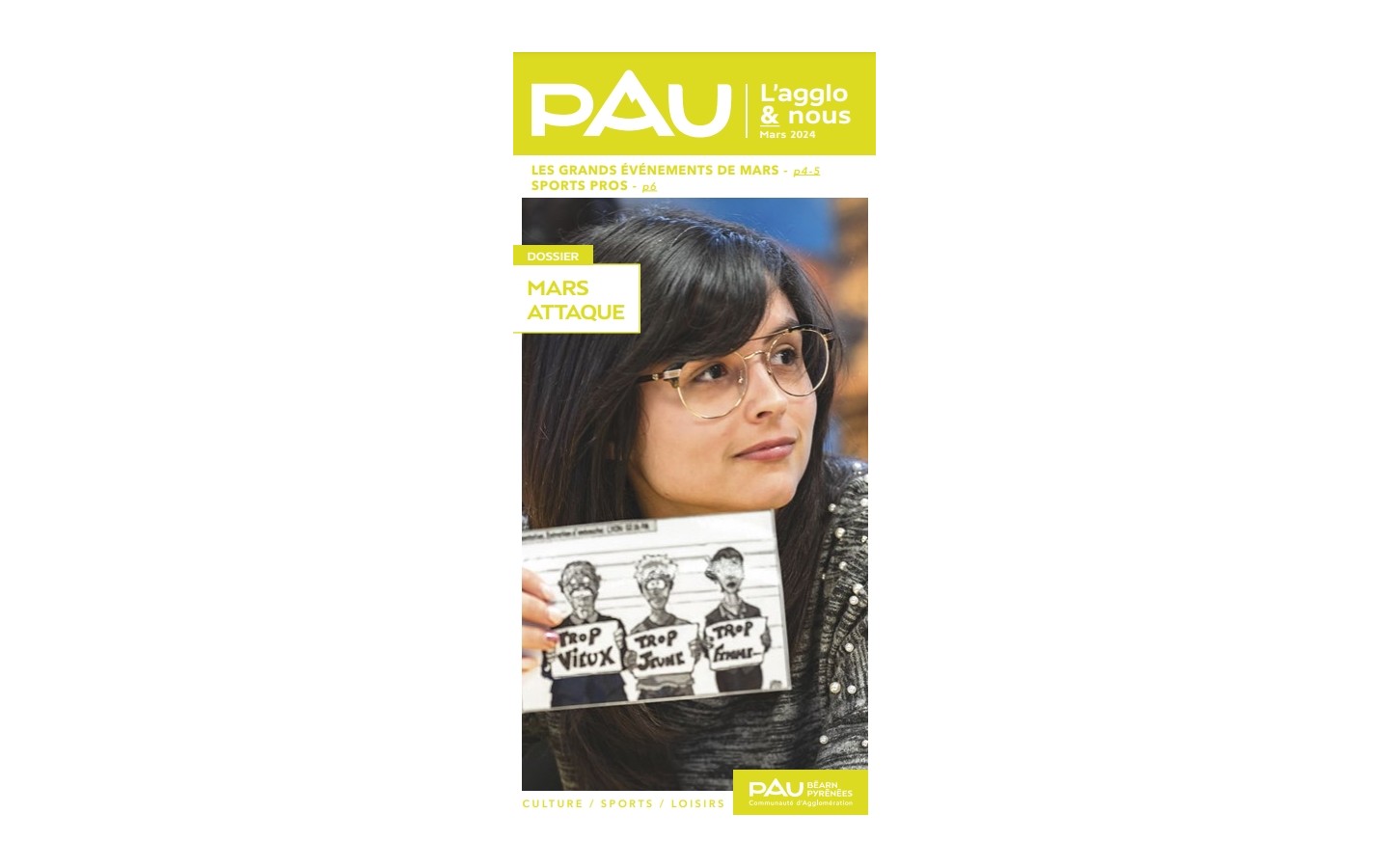 Pau l'Agglo et Nous - Mars 2024 en PAU (64) | Eventos