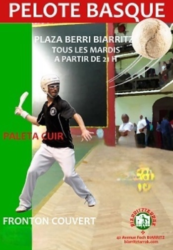 Pelote basque à paleta cuir et main nue en BIARRITZ (64) | Eventos