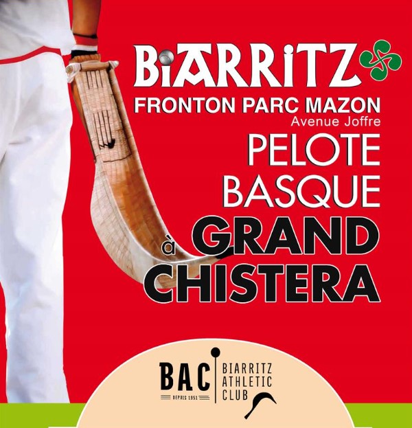 Pelote Basque à Grand Chistera in BIARRITZ (64) | Events