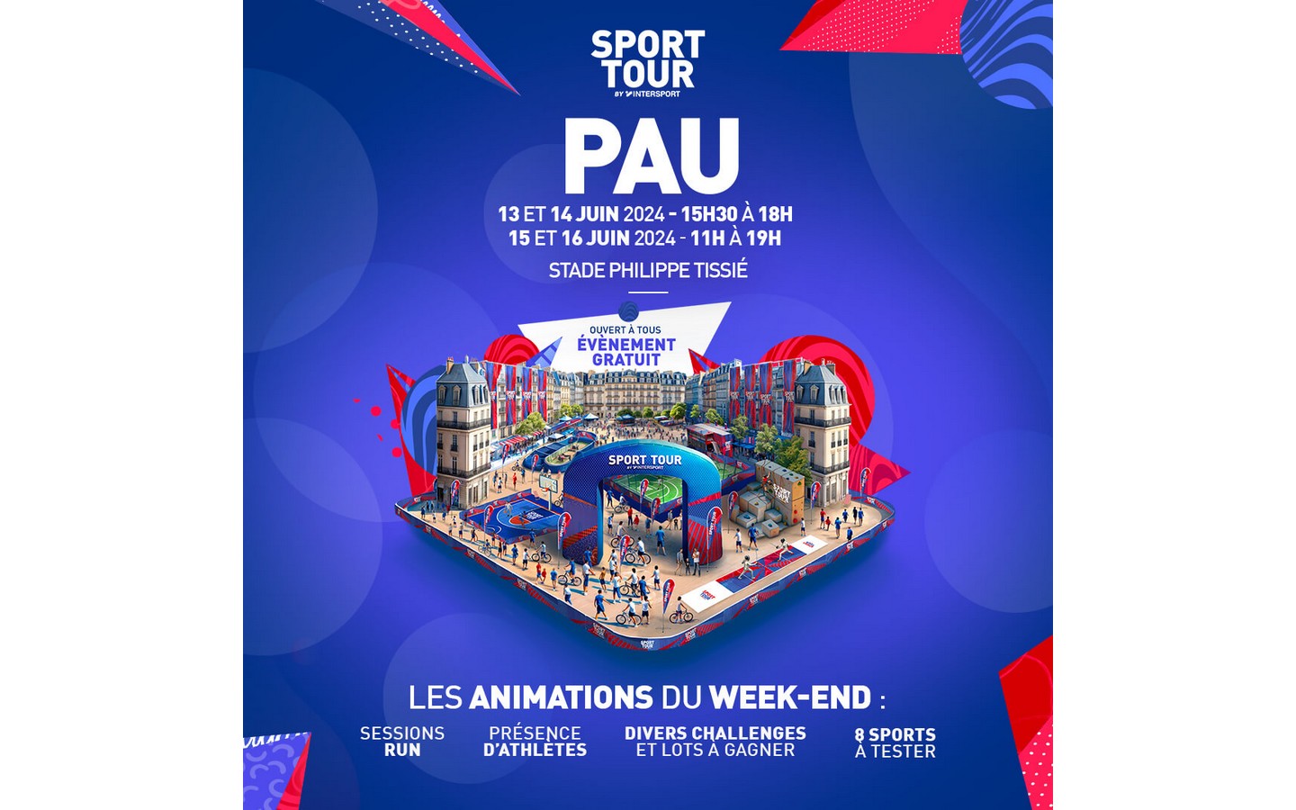 Pau Sport Tour en PAU (64) | Eventos