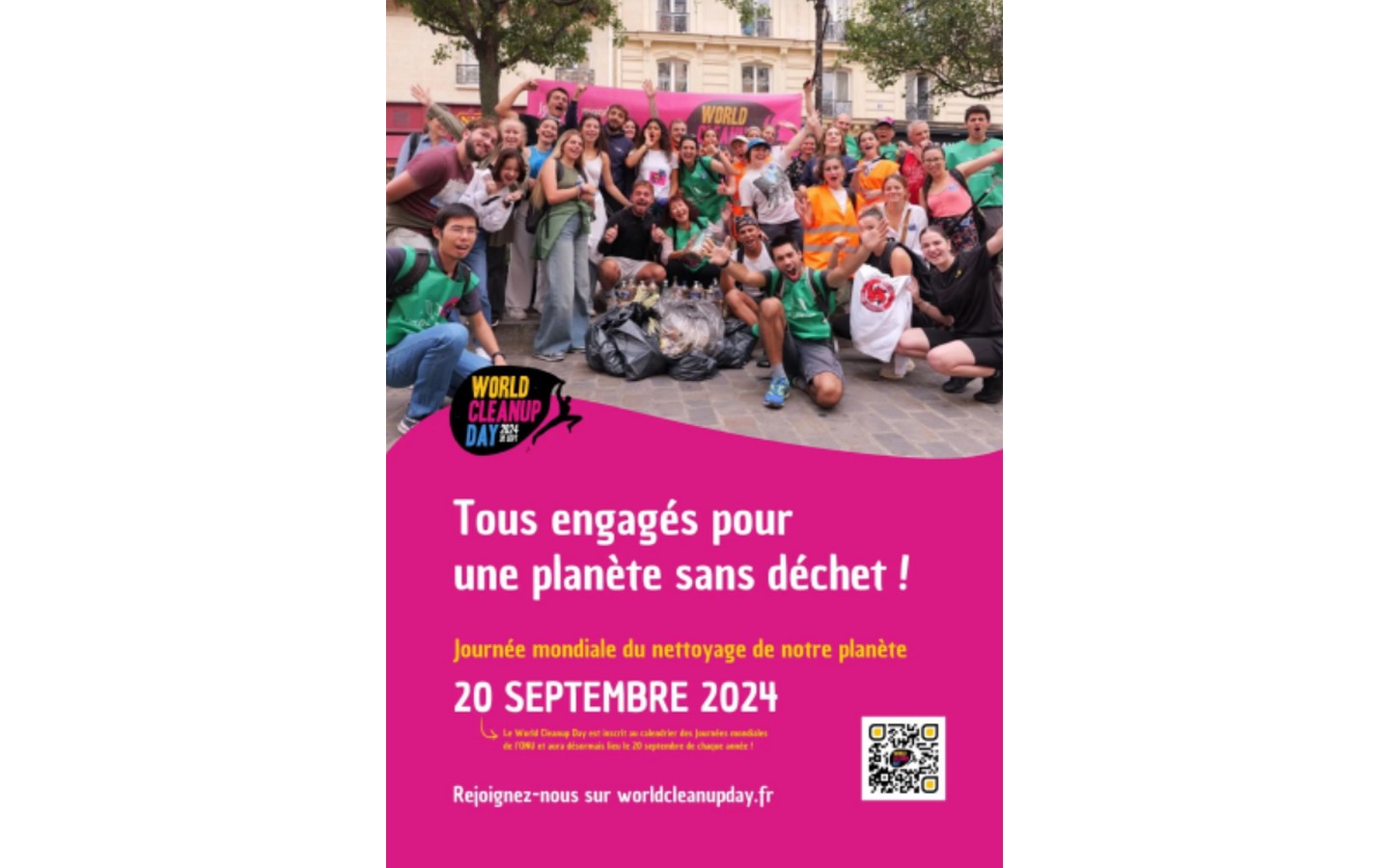 World Clean Up Day in PAU (64) - EDICIÓN 2024 FINALIZADA